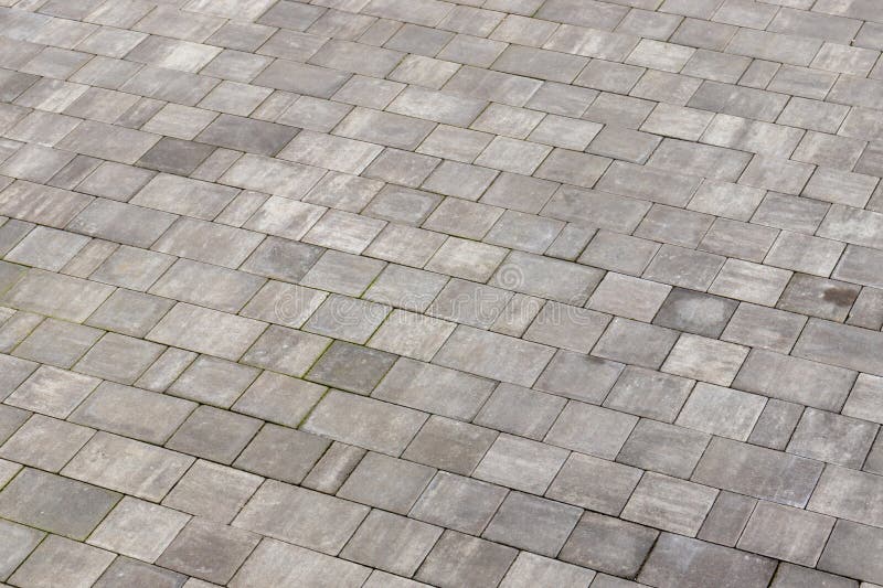 Gray Paving Stones Texture. Paving Surface Road. Texture Made of Big ...