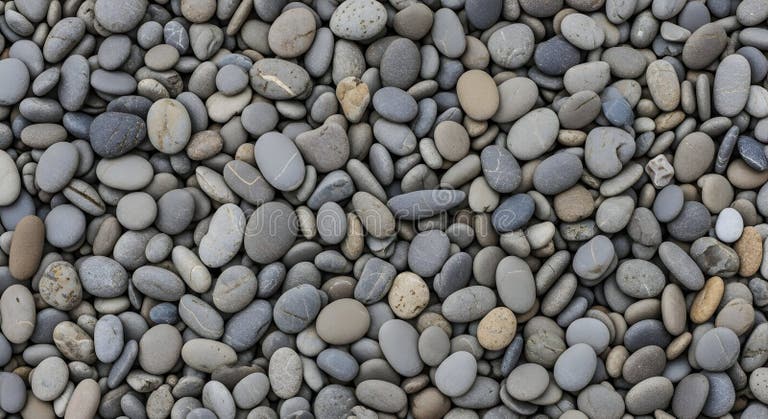 Gray Pebbles Background Texture Stock Illustration - Illustration of ...