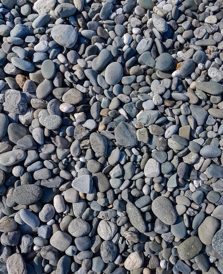 Gray Pebbles Closeup, Textured Background, Stone Texture Stock Photo ...