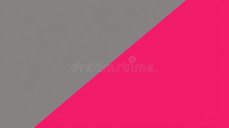 Gray and Pink Backgrounds are Divided Diagonally, Creating a Dynamic ...