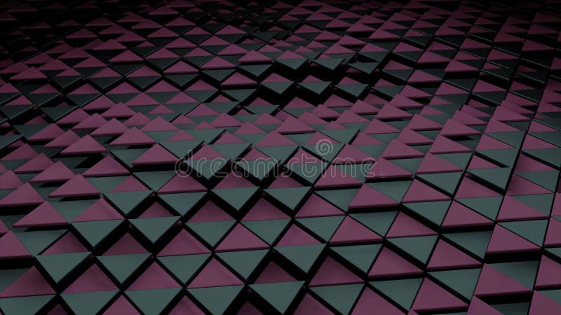 Gray and Pink Little Triangles.Design. Triangles Located on Different ...