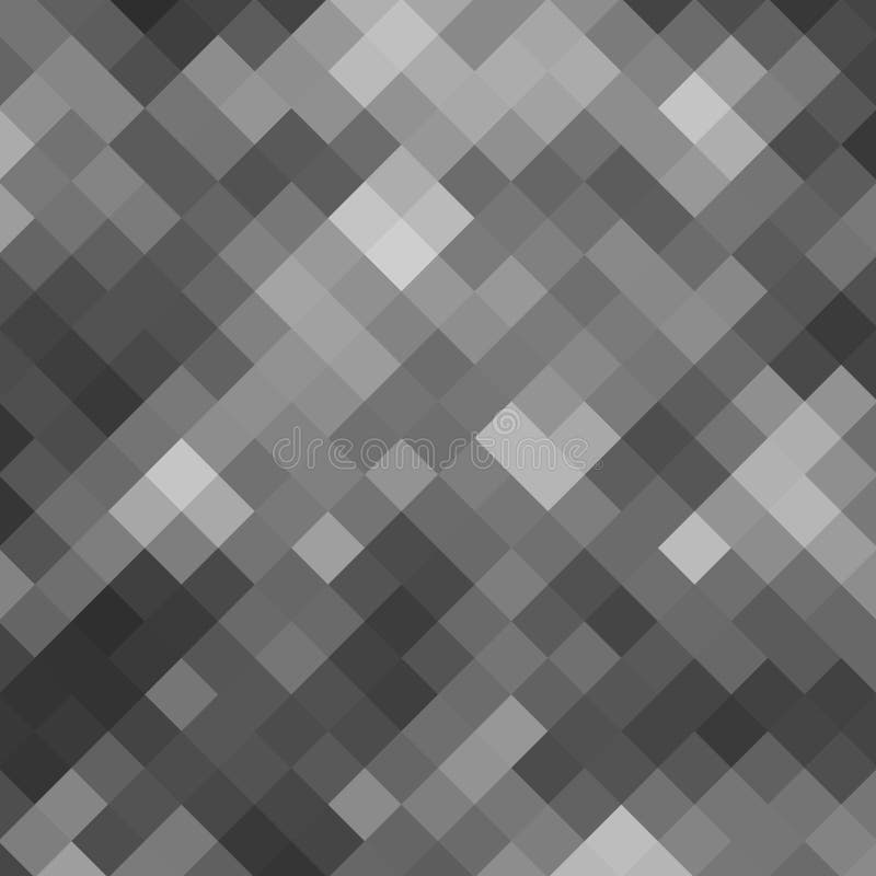 Gray Pixel Background. Abstract Illustration. Presentation Template ...