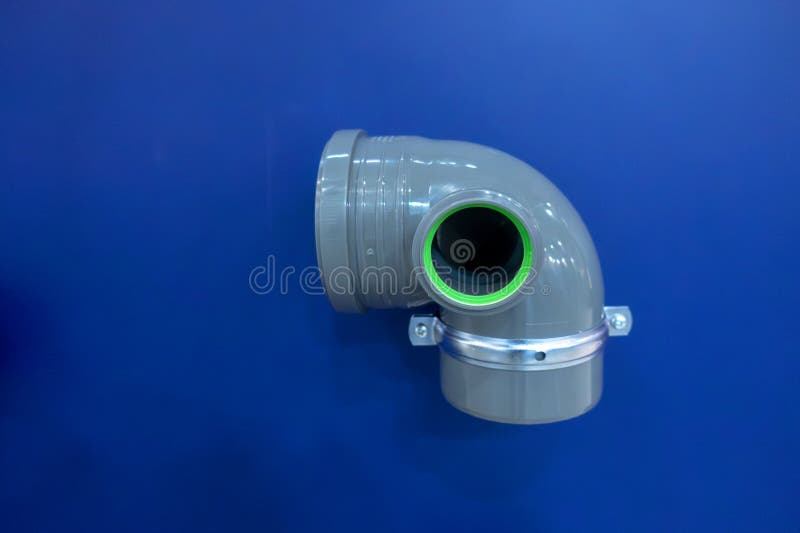 Gray Plastic Fitting, Which is a Component of the Plumbing System. it ...