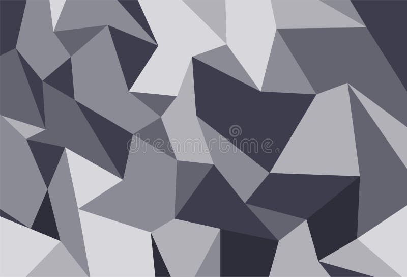 21032701 Gray Polygon Background Stock Vector - Illustration of ...