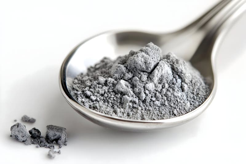 AI-Generated Grey Powder Sample Stock Illustration - Illustration of ...