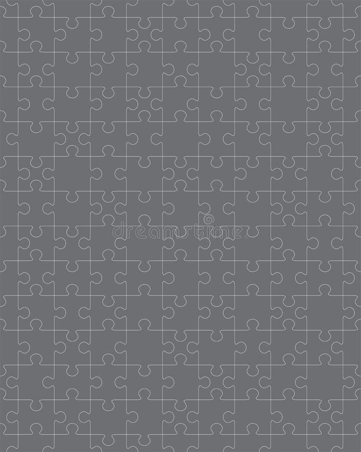 Gray puzzle stock illustration. Illustration of connection - 34784376