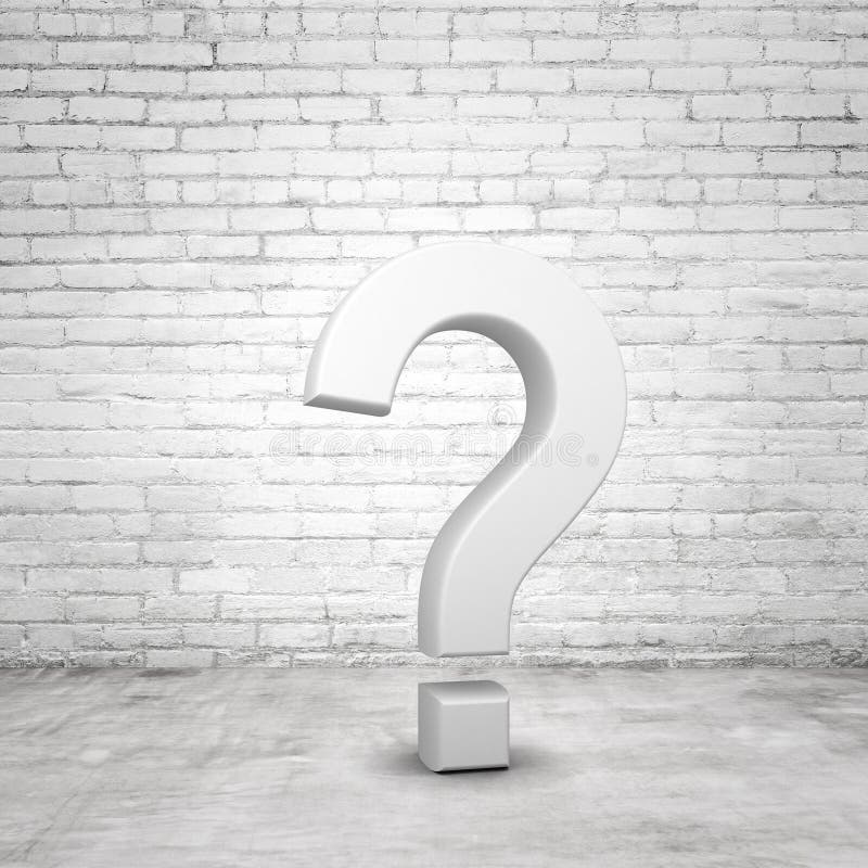 Gray question mark stock illustration. Illustration of support - 40049076