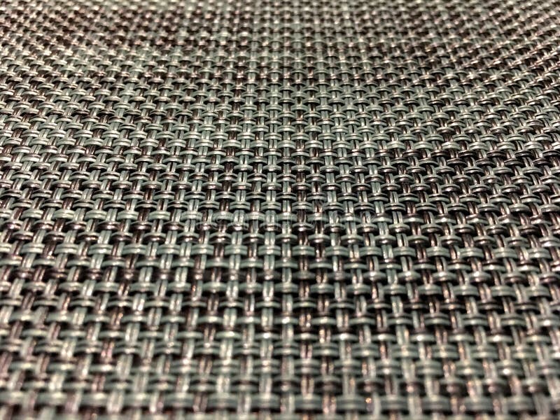Gray Rattan Weave Texture. Dish Mat Pattern Background Stock Image ...
