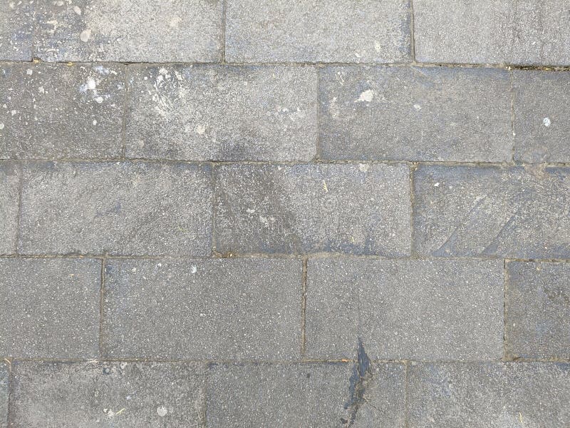 Gray Rectangular Paving Stones Texture Stock Image - Image of rock ...