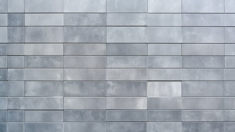 Gray Rectangular Tiles: Metallic Textures for Crisp and Clean Walls ...