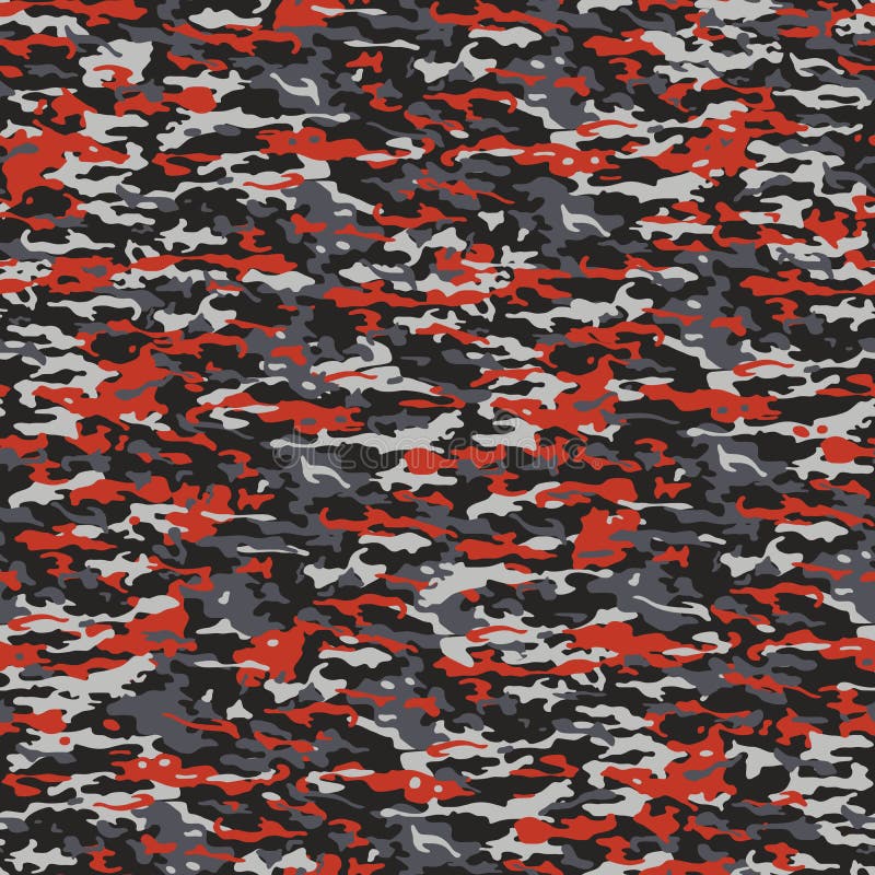 Red Urban Camouflage