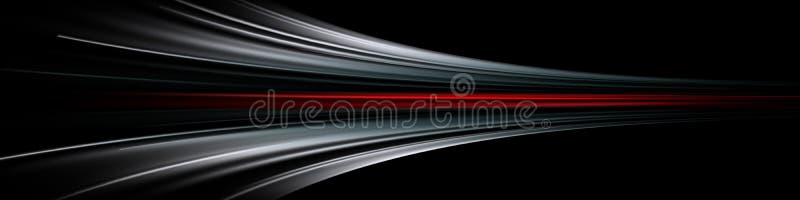 Gray and Red Speed Abstract Technology Background Stock Illustration ...
