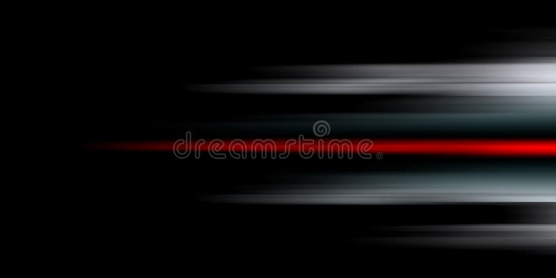 Gray and Red Speed Abstract Technology Background Stock Illustration ...