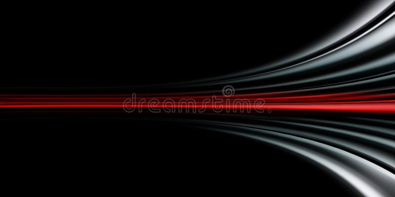 Gray and Red Speed Abstract Technology Background Stock Illustration ...