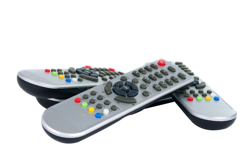 Gray remote control stock image. Image of tech, entertainment - 70305