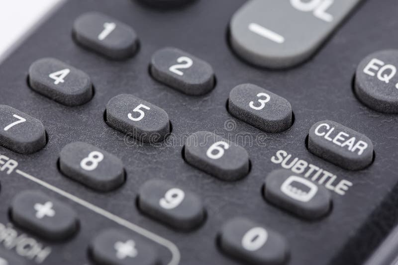 Gray remote control stock image. Image of tech, entertainment - 70305