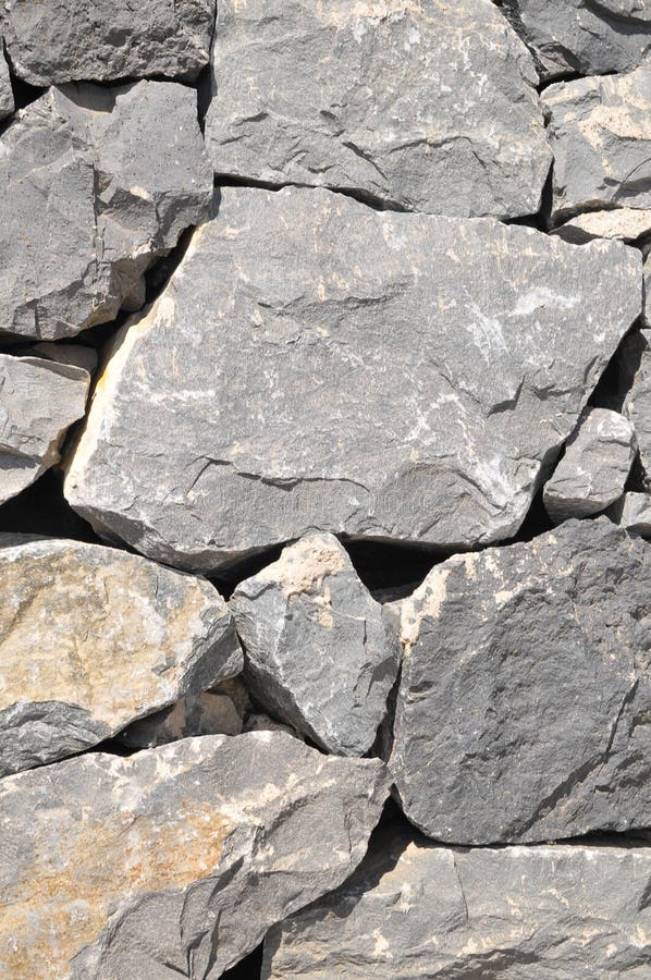 Gray Rock Ancient Wall stock photo. Image of design, material - 36248832