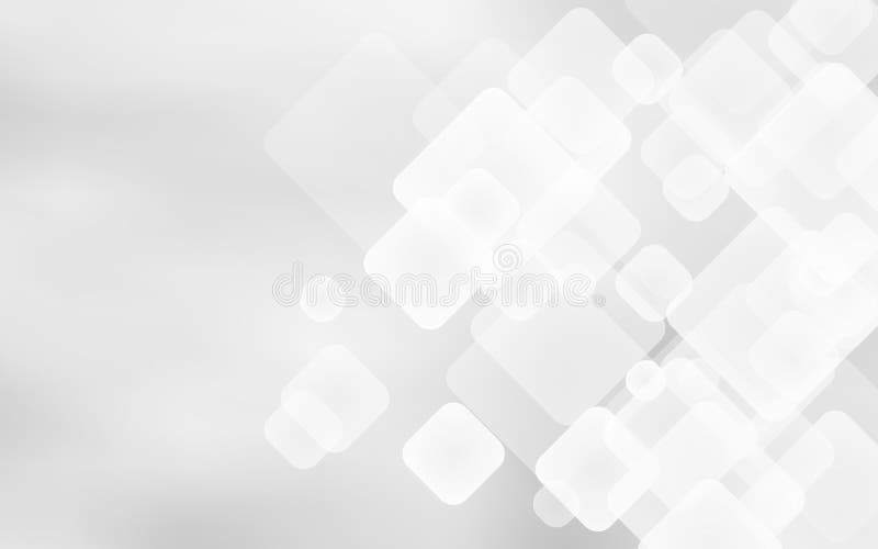 Gray Rounded Shapes Background Stock Vector - Illustration of abstract ...