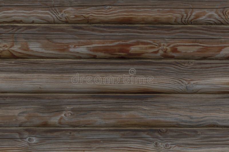 Gray Rustic Wooden Wall Made of Logs Background Stock Photo - Image of ...