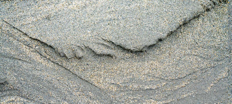 Gray Sand Surface for a Background or Texture Stock Photo - Image of ...