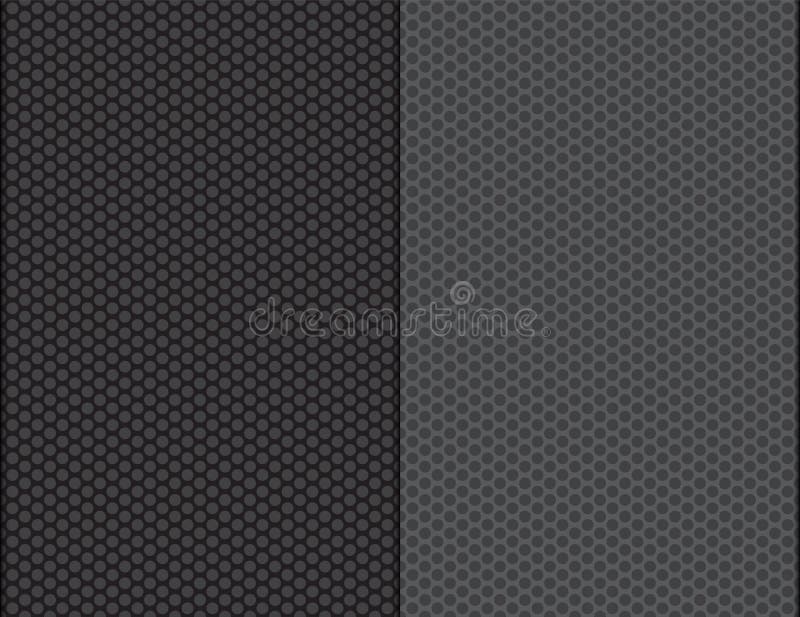 Gray Scale Dotted Texture Seamless Pattern Background Vector ...