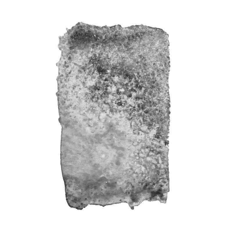 Gray Scale Watercolor Stain Stock Vector - Illustration of banner ...