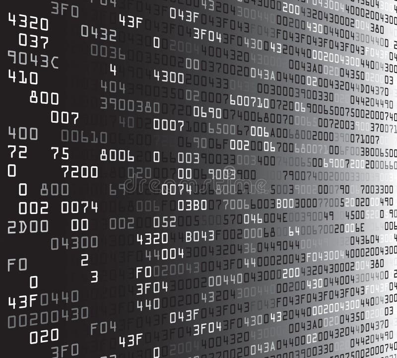 Gray Security Background with HEX-code Stock Vector - Illustration of ...