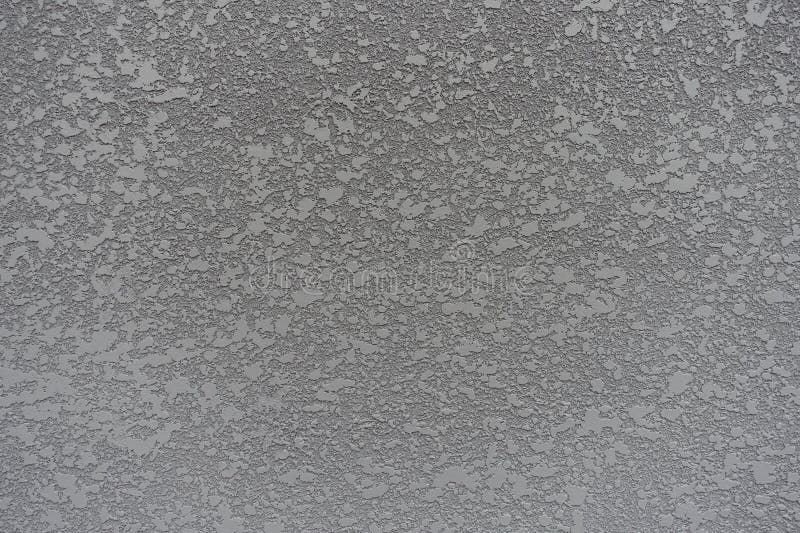Gray Semi Smooth Wall with Stucco Lace Finish (front View Stock Photo ...