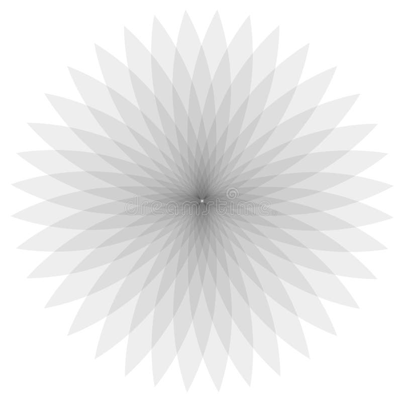 Gray shades circle. stock vector. Illustration of light - 113497087