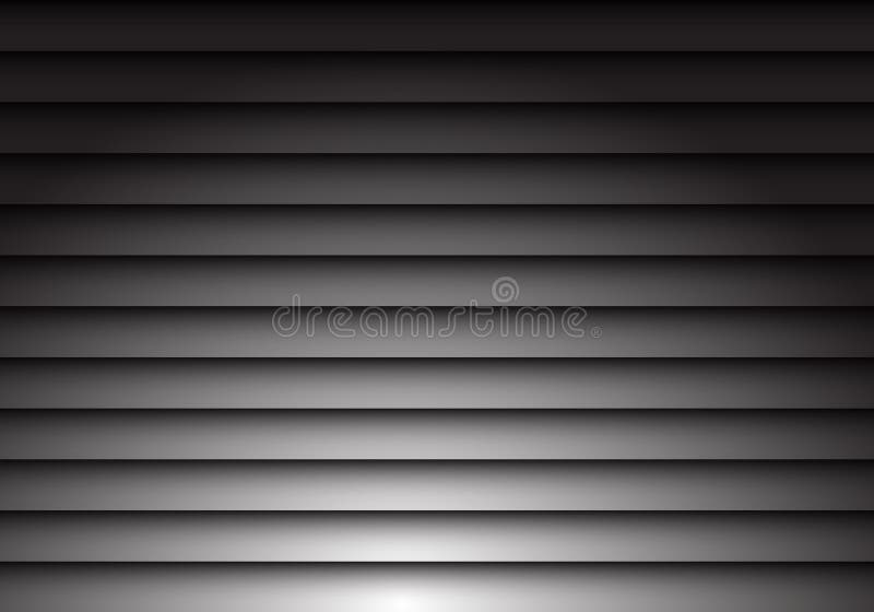 Gray Shutters and Down Light Design Modern Background Texture Vector ...
