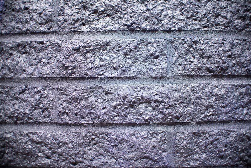 Gray Silver Brick Wall Background Stock Photo - Image of abstract ...