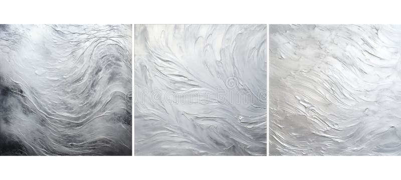 Gray Silver Paint Background Texture Stock Illustration - Illustration ...