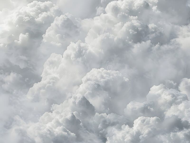 Gray Sky Texture with Subtle Clouds for Design Stock Illustration ...