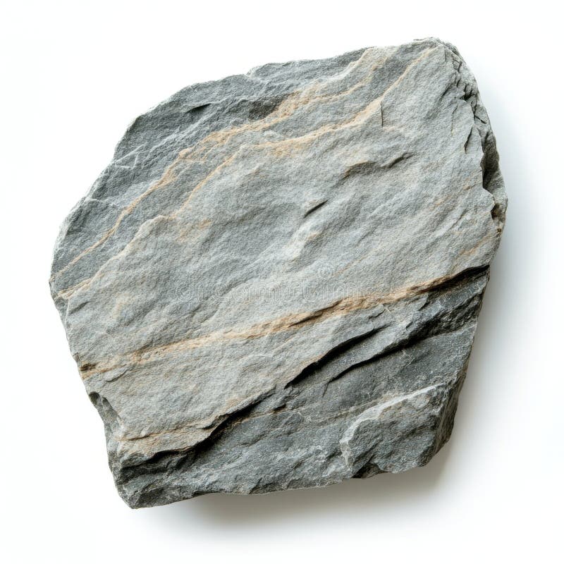 Gray Slate Rock Texture with Unique Striations and Layers Stock ...