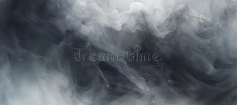 Gray Smoke Background, Gas, Fog Stock Illustration - Illustration of ...