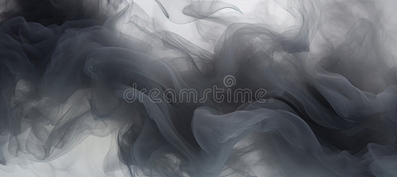 Gray Smoke Background, Gas, Fog Stock Illustration - Illustration of ...
