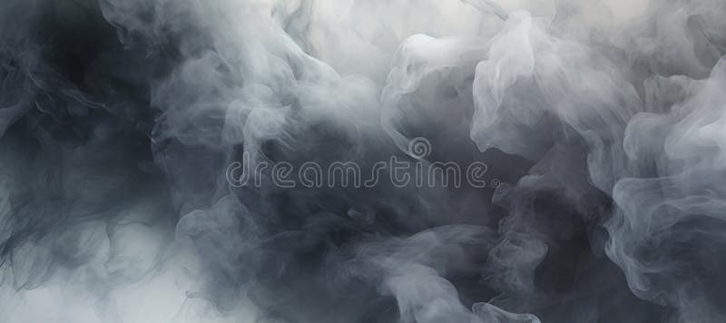 Gray Smoke Background, Gas, Fog Stock Illustration - Illustration of ...