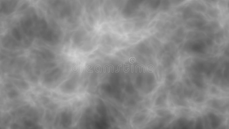 Gray Smoke Coming Out at the Top, Watercolor, Abstractly on a Black ...