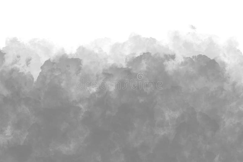 Gray Smoke or Fog Texture Background with White Top Gradient, Abstract ...