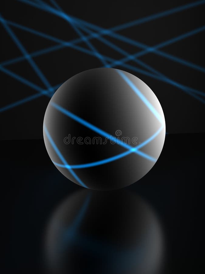 Gray Sphere, Great Design for Any Purposes. 3d Illustration. Gray ...