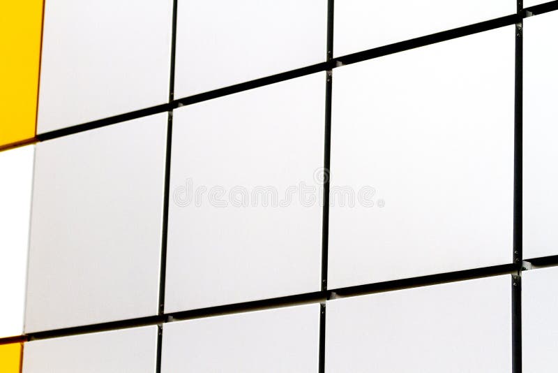 Gray Square Blocks in Perspective Stock Photo - Image of imagine ...