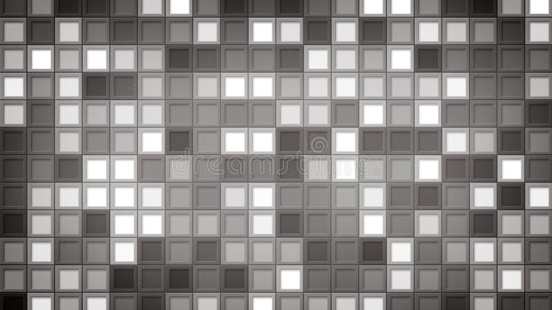 Gray Squares Abstract Background Stock Illustration - Illustration of ...