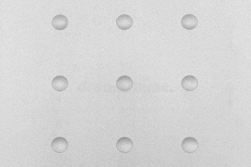 Gray Steel Plate with a Circular Pattern and Background Stock Photo ...