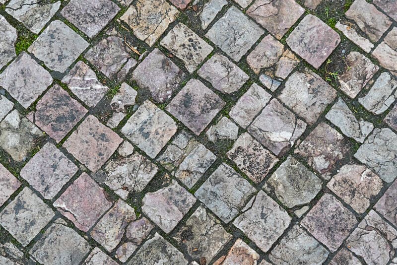 Gray Stone Background from Gray Square Granite Blocks Background ...