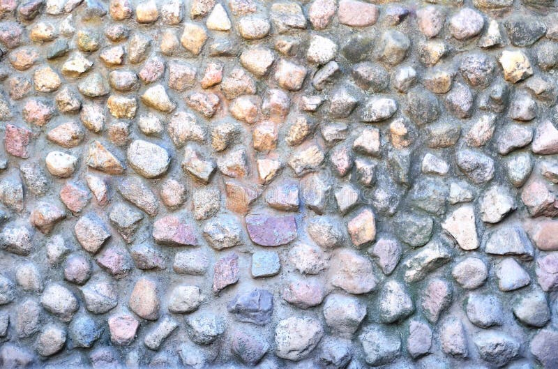 Gray Stone Background of Stones of Different Shapes and Structures ...