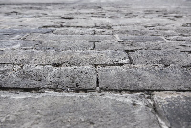 Gray Stone Brick Wall, Selective Focus Editorial Photography - Image of ...