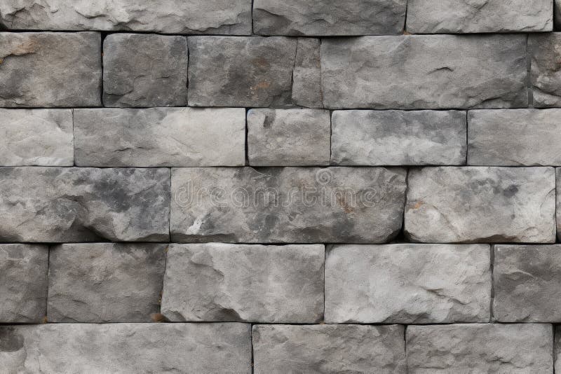 Gray Stone Granite Blocks Texture Stock Illustration - Illustration of ...
