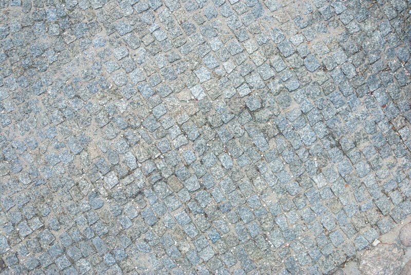 Gray Stone Pavement on Top View Stock Photo - Image of street, granite ...
