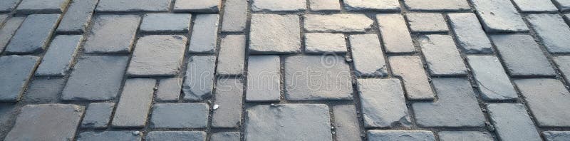 Gray Stone Sett Paving, Abstract Geometric Pattern, Angles, Solid ...