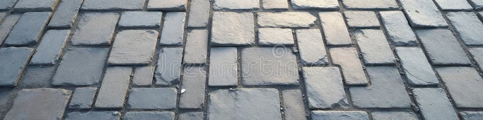 Gray Stone Sett Paving, Abstract Geometric Pattern, Angles, Solid ...